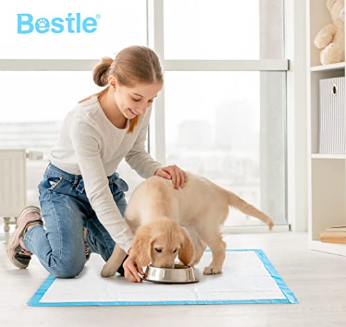 BESTLE Large Pet Training and Puppy Pads Pee Pad for Dogs 24"x24"-80 Count Super Absorbent & Leak-Proof