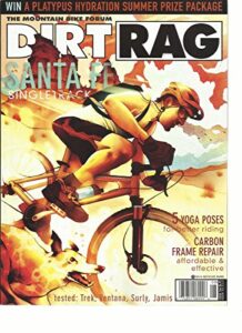 dirt rag, 2012 issue,164 (5 yoga poses for better ridding) carbon frame repair