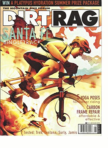 DIRT RAG, 2012 ISSUE,164 (5 YOGA POSES FOR BETTER RIDDING) CARBON FRAME REPAIR