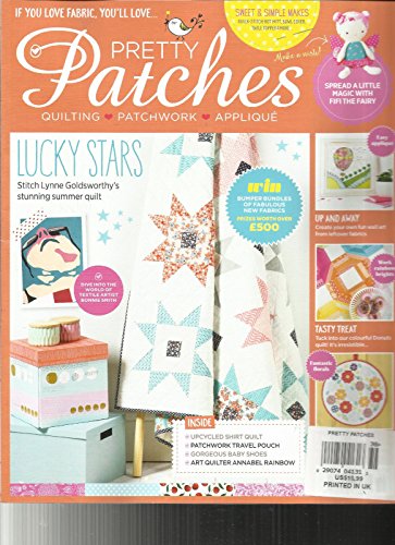 PRETTY PATCHES, JUNE, 2017 ISSUE, 36 (SORRY, FREE GIFTS ARE MISSING)