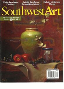 southwest art december, 2013 vol. 43 no.7 (winter landscape paintings)