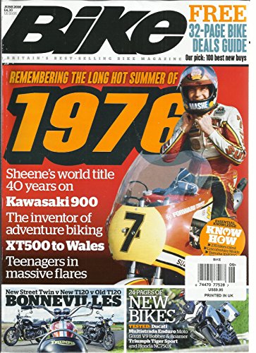 BIKE, JUNE, 2016 BRITAIN'S BEST SELLING BIKE MAGAZINE (FREE 32 PAGE BIKE DEALS