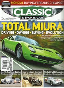 classic & sports car, june, 2013 (the world's best-selling classic car maga