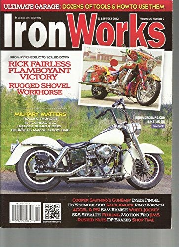 IRON WORKS, SEPTEMBER/OCTOBER, 2012 (DOZENS OF TOOLS & HOW TO USE THEM)