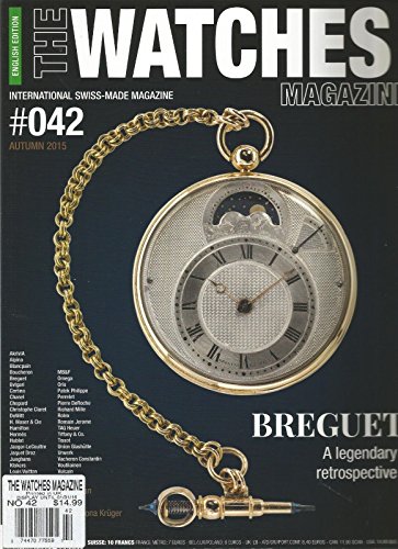 THE WATCHES MAGAZINE, AUTUMN, 2014#042, ENGLISH EDITION