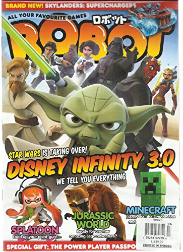 ROBOT MAGAZINE, ALL YOUR FAVORITE GAMES, 2015 (STAR WAR IS TAKING OVER 1)