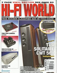 hi-fi world, march, 2014