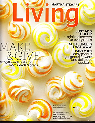 Martha Stewart Living Magazine (May, 2012) Make & Give