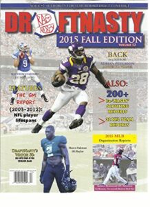 draftnasty ftnasty 2015 quarterly fall edition volume,12 season preview, 2015