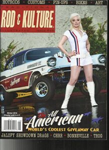 rod & kulture, winter, 2016 (hotrods * customs * pin-ups * bikes * art)