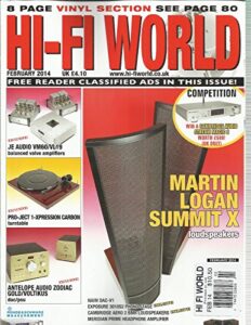 hi-fi world, february, 2014