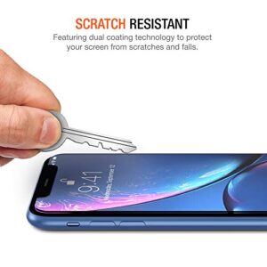 Trianium Tempered Glass Screen Protector Designed for Apple iPhone 11 (2019) / iPhone XR (2018), 3 Pack HD 0.25mm Glass 9H Film (w/Alignment Case Tool included)