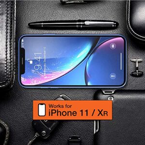 Trianium Tempered Glass Screen Protector Designed for Apple iPhone 11 (2019) / iPhone XR (2018), 3 Pack HD 0.25mm Glass 9H Film (w/Alignment Case Tool included)