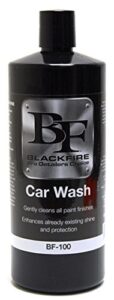 blackfire pro detailers choice bf-100 car wash, 32 oz.