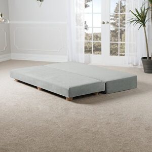 Jaxx Alon Daybed | Fold-Out Sleeper | Queen-Size Mattress - Ice