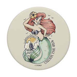 Disney Little Mermaid Ariel Under The Sea Tattoo PopSockets PopGrip: Swappable Grip for Phones & Tablets