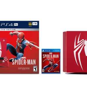 PlayStation 4 Pro 1TB Limited Edition Console - Marvel's Spider-Man Bundle [Discontinued]