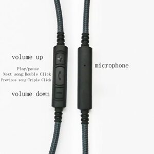 ABLET Audio Cable for Bose SoundTrue, SoundLink, SoundTrue Around-Ear II Headphones and Samsung Galaxy Sony Huawei Android with in-Line Mic Remote Volume