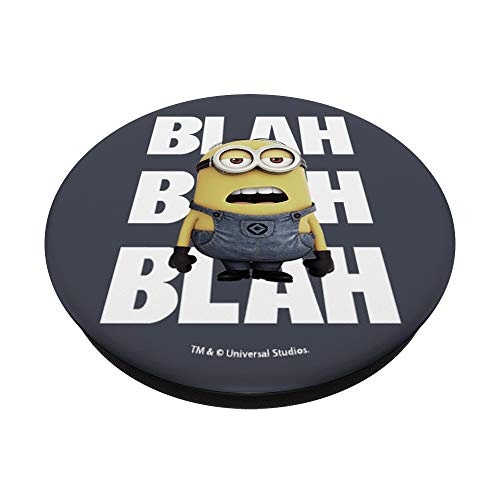 Despicable Me Minions Blah Blah Blah PopSockets PopGrip: Swappable Grip for Phones & Tablets