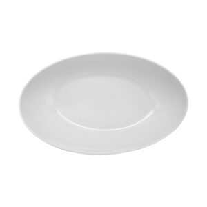 G.E.T. B-192-W Large Oval Melamine Serving Bowl, 6 Quart, White