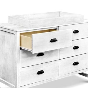 DaVinci Fairway 6-Drawer Double Dresser in Cottage White