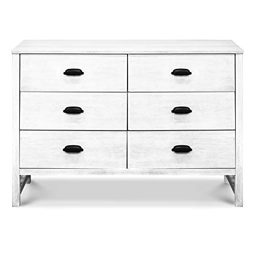 DaVinci Fairway 6-Drawer Double Dresser in Cottage White