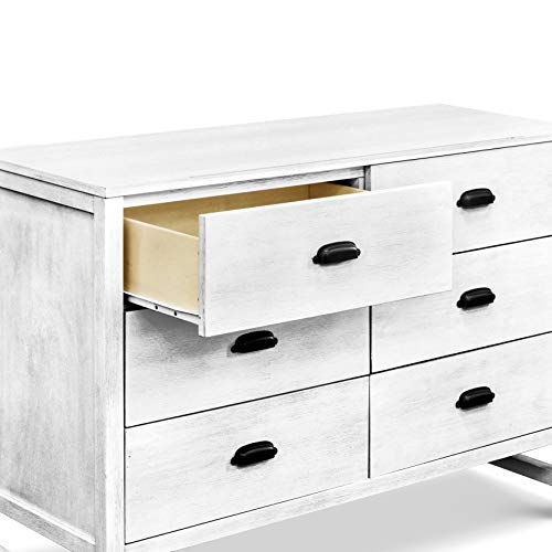 DaVinci Fairway 6-Drawer Double Dresser in Cottage White