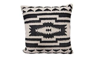 creative co-op pillow, black