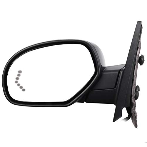 ECCPP Driver Side View Mirror Fit For Chevy For GMC Automotive for 2007-2013 For Chevy For GMC with Amber Arrow Turn Signal Power Controlling Heated Features