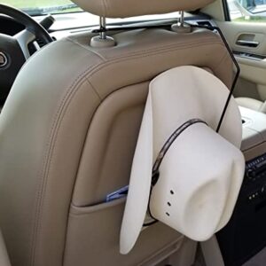 Cowboy Hat Holder for Truck/SUV Made in the USA (Black)