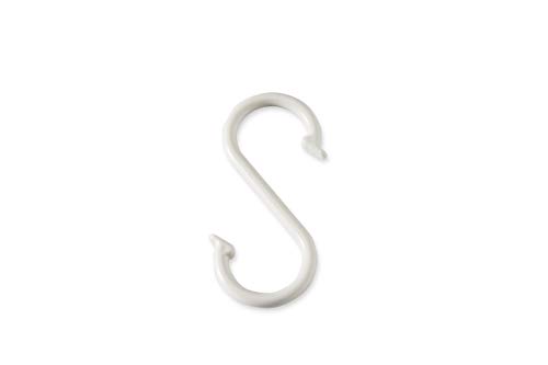 Multi Purpose Plastic Large S Shaped Hook Pack of 12