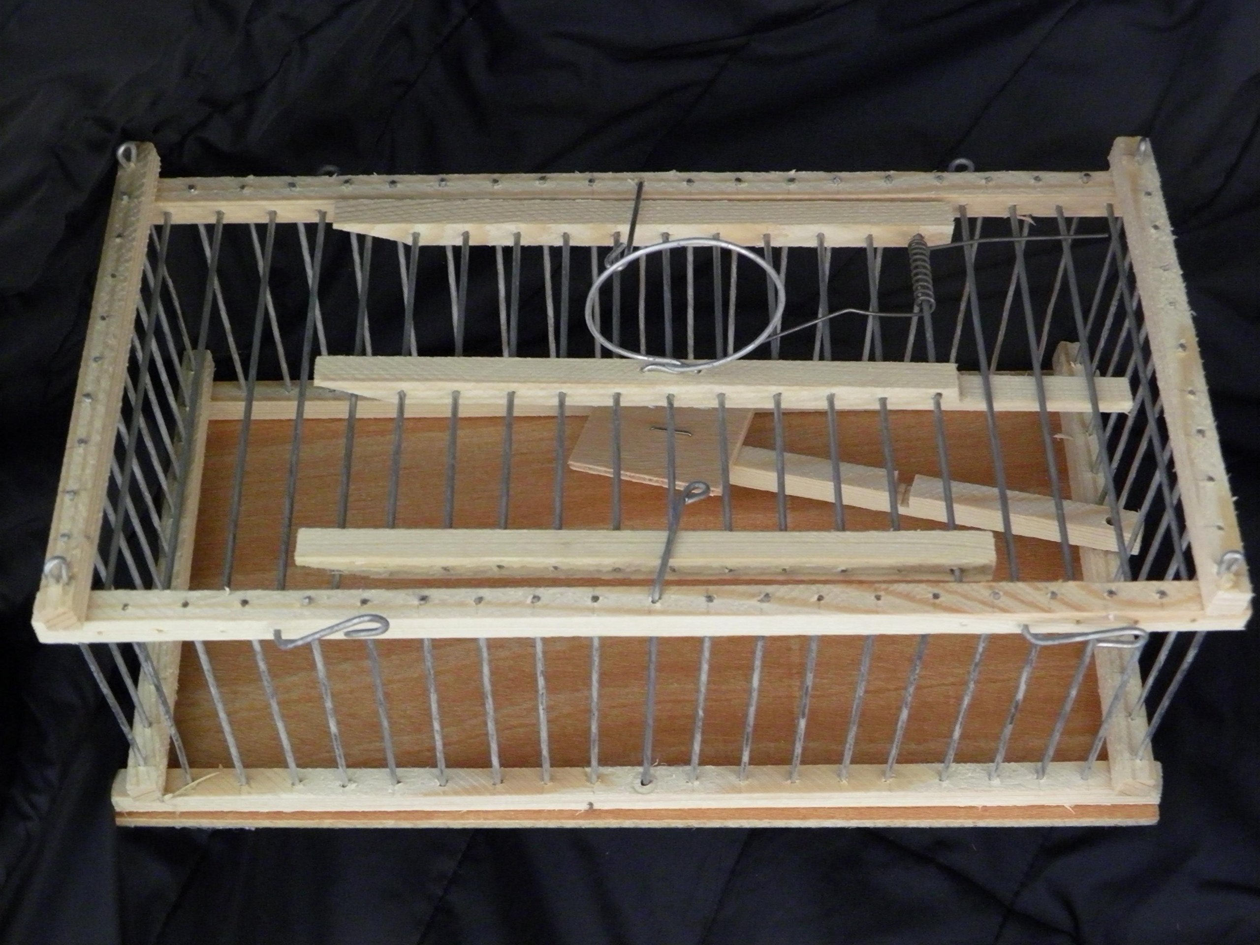 Set of Two Bird Trap Cage : : Can be Used as Transport Cage