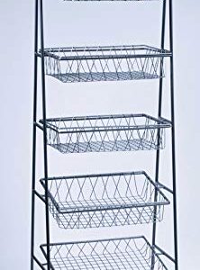 G.E.T. IR-904 18" x 12" Wire Pastry Basket, Iron Powder Coated