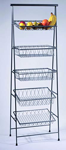 G.E.T. IR-904 18" x 12" Wire Pastry Basket, Iron Powder Coated