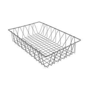 G.E.T. IR-904 18" x 12" Wire Pastry Basket, Iron Powder Coated