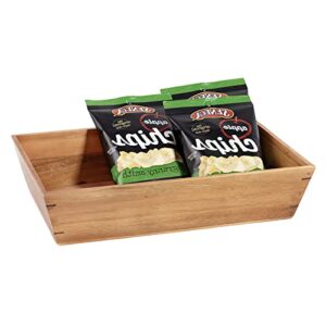 g.e.t. wb-1814wd-ur urban renewal 18.25" x 12" rustic wood tray, wood