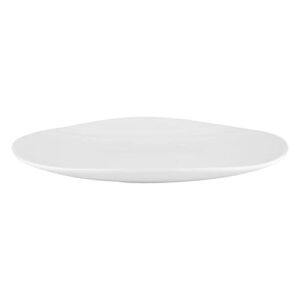 G.E.T. OP-1518-W Heavy-Duty Shatterproof Plastic Oval Melamine Serving Platter, 15" x 11", White