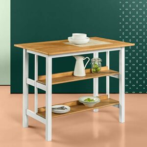 Zinus Becky Farmhouse Kitchen Island