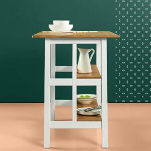 Zinus Becky Farmhouse Kitchen Island