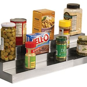 Dial Industries S1704 3 Tier Expand-A-Shelf, Stainless Steel