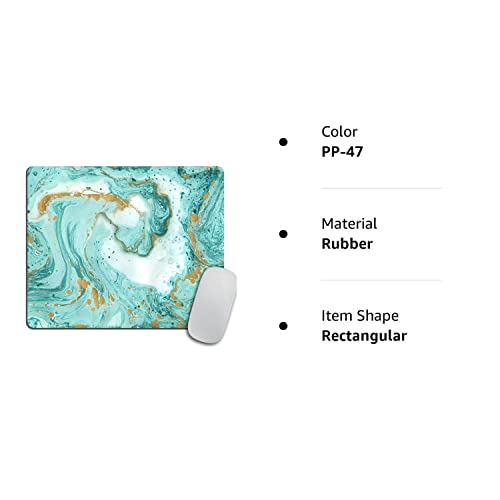 Marble Mousepad, Glitter Mousepad, Desk Decor, Office Accessories, Modern Mouse Pad, Personalized Mouse Pad, Rectangle Mousepad, Cubicle Decor