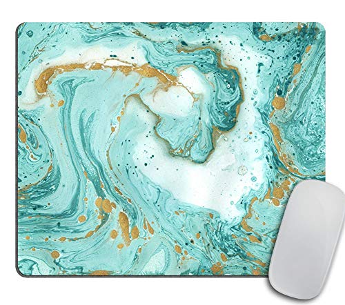 Marble Mousepad, Glitter Mousepad, Desk Decor, Office Accessories, Modern Mouse Pad, Personalized Mouse Pad, Rectangle Mousepad, Cubicle Decor