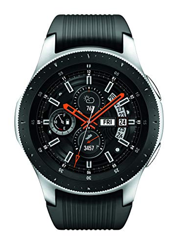 SAMSUNG Galaxy Watch (46mm, GPS, Bluetooth) – Silver/Black (US Version)