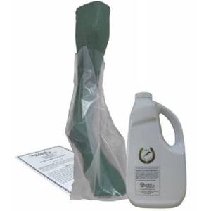 grand circuit white lightning 64 oz liquid with disposable soak boot bags