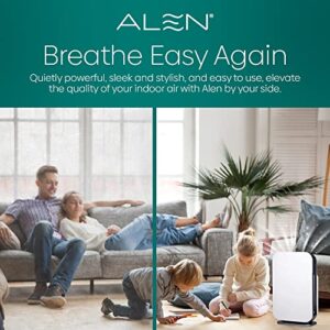 Alen BreatheSmart 75i Air Purifiers for Bedrooms, Living Room, Kitchen, Pure HEPA Air Filter, Smart Air Cleaner to Remove Pollen, Dust, Dander, Pet Air, Mold, Quiet Air Flow for Large Rooms, 1300 SqFt