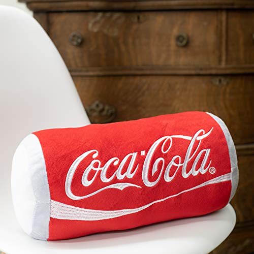 Mark Feldstein & Associates Coca-Cola Red Soda Can 8 x 13 Inch Plush Polyester Pillow