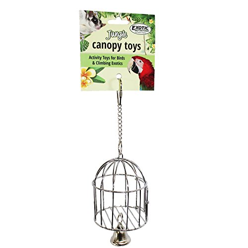 Fruit and Veggie Basket - Durable Treat Foraging Cage Accessory Toy - Squirrels, Chinchillas, Prairie Dogs, Degus, Sugar Gliders, Skunks, Opossums, Marmosets, Rabbits, Guinea Pigs & Other Small Pets