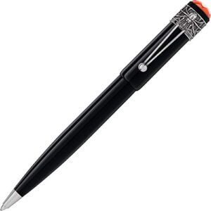 montblanc heritage collection rouge et noir spider metamorphosis special edition ballpoint pen - 117848