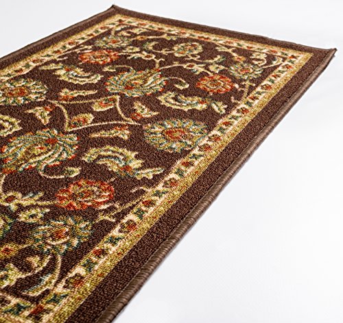 Well Woven Kings Court Tabriz Traditional Brown Oriental 3'3" x 4'7" Indoor/Outdoor Area Rug