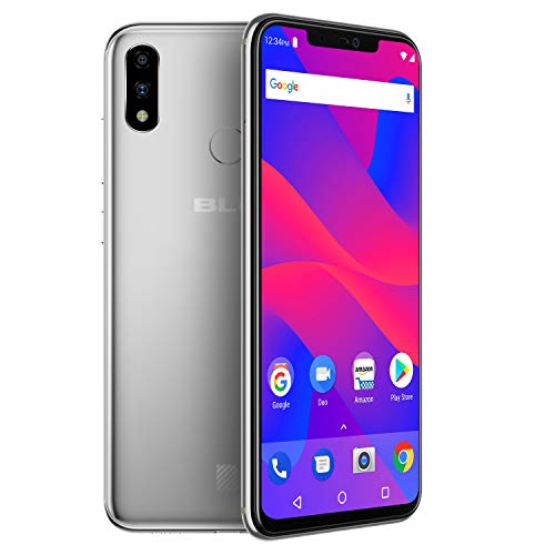 BLU VIVO XI+ V0310WW 6.2” Full HD+ Unlocked 4G LTE 64GB Android 16MB Smartphone (Silver)